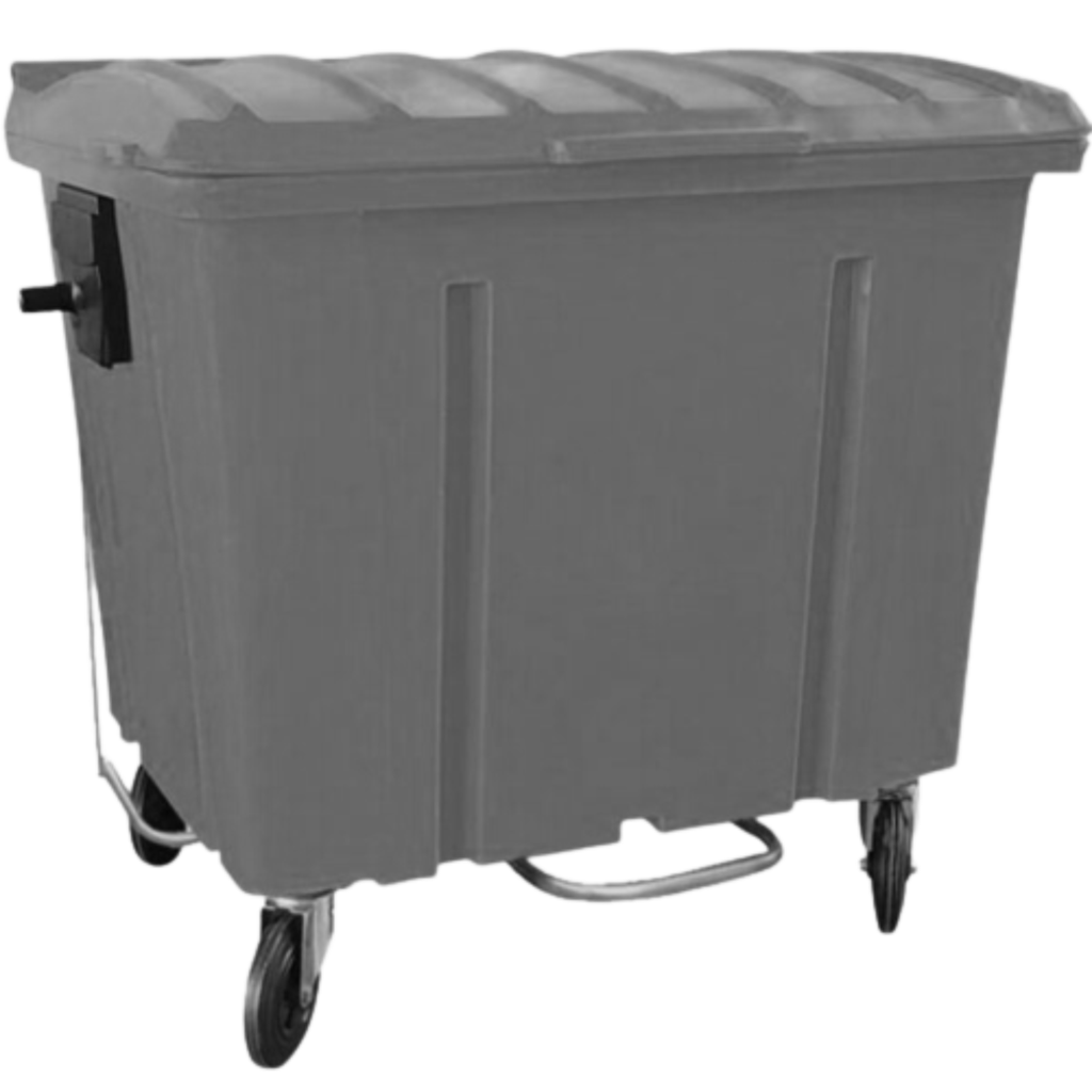 Container de Lixo com Pedal 1000 Litros - RS Lixeiras